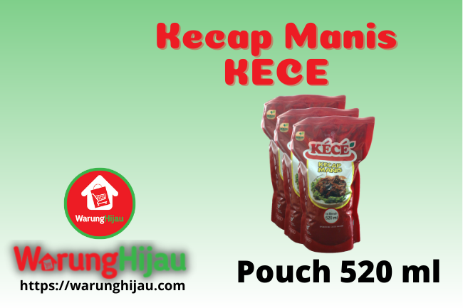 Kecap Manis KECE Pouch 520 ml
